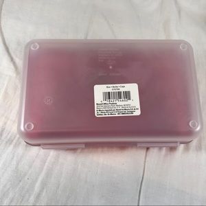 SpaceMaker | Office | Spacemaker Pencil Box Translucent Red Clear 99s ...